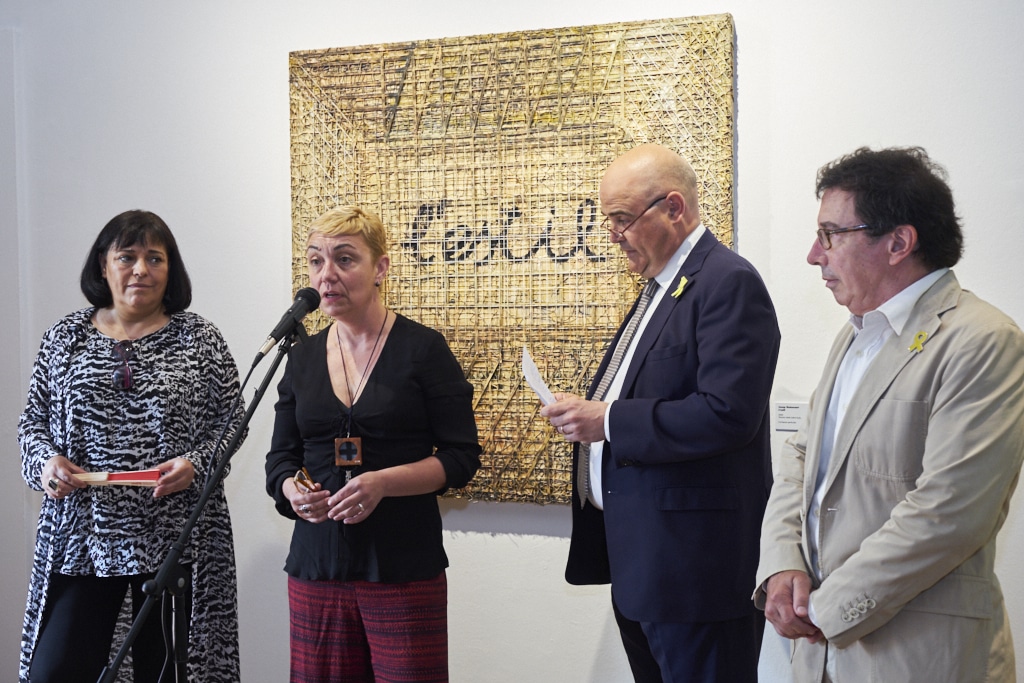 Inaugurada l'exposició "Guinovart. Referents vitals" - Museu d'Art de ...