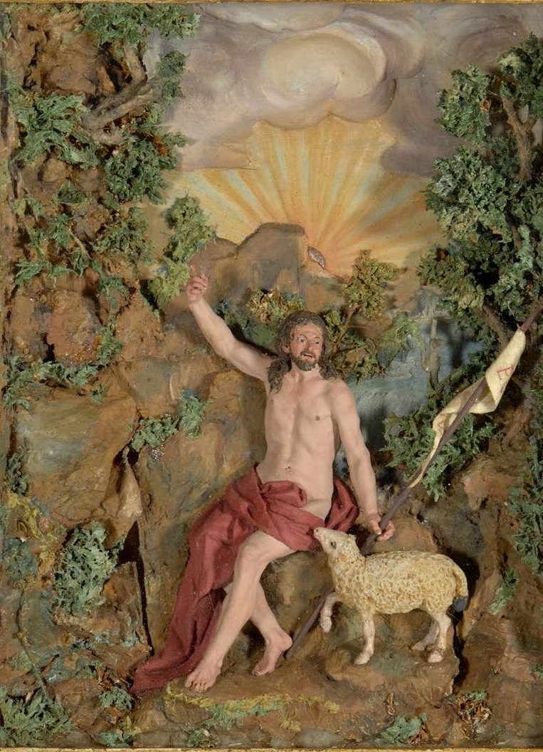 Sant Joan Baptista amb l’anyell (c. 1805), de Ramon Amadeu - Museu d'Art de Girona